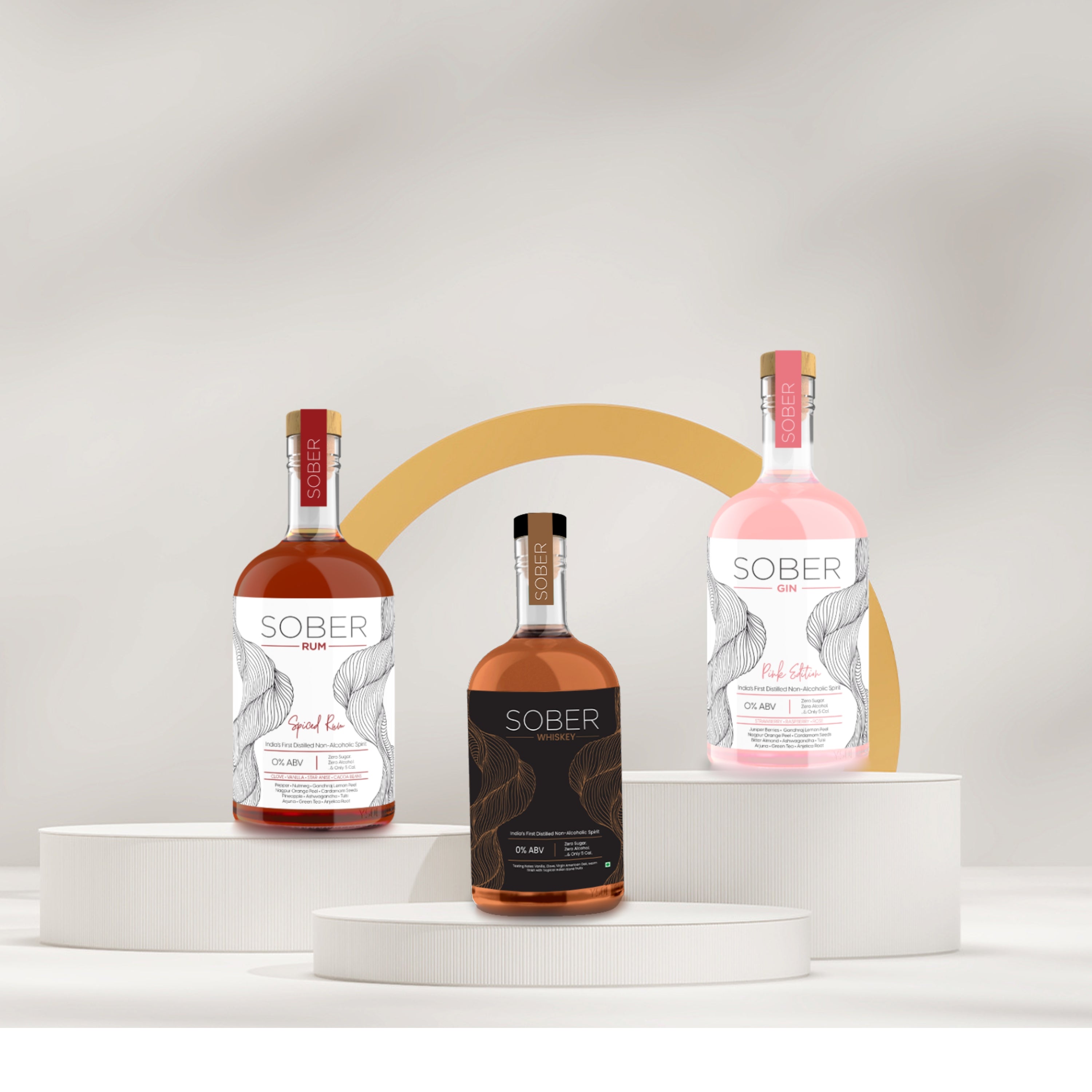 Pink & Spiced & Oak Combo – SOBER