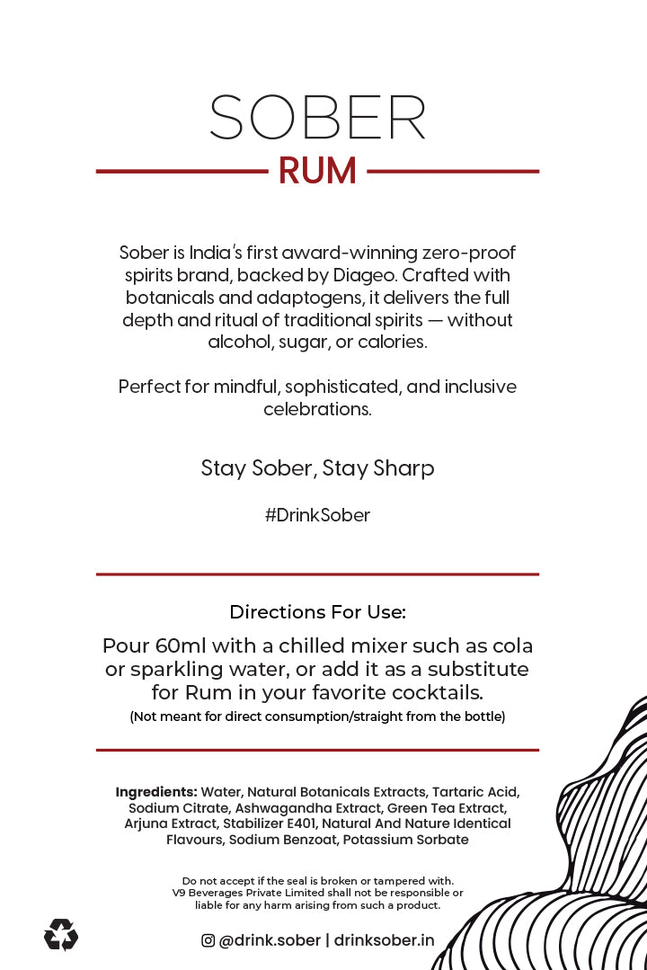 Spiced Edition – SOBER
