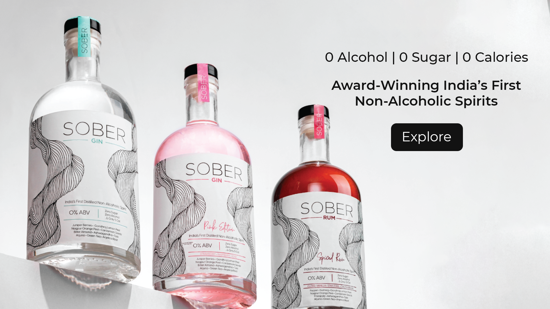 Sober - India's First Non-Alcoholic Spirit – SOBER