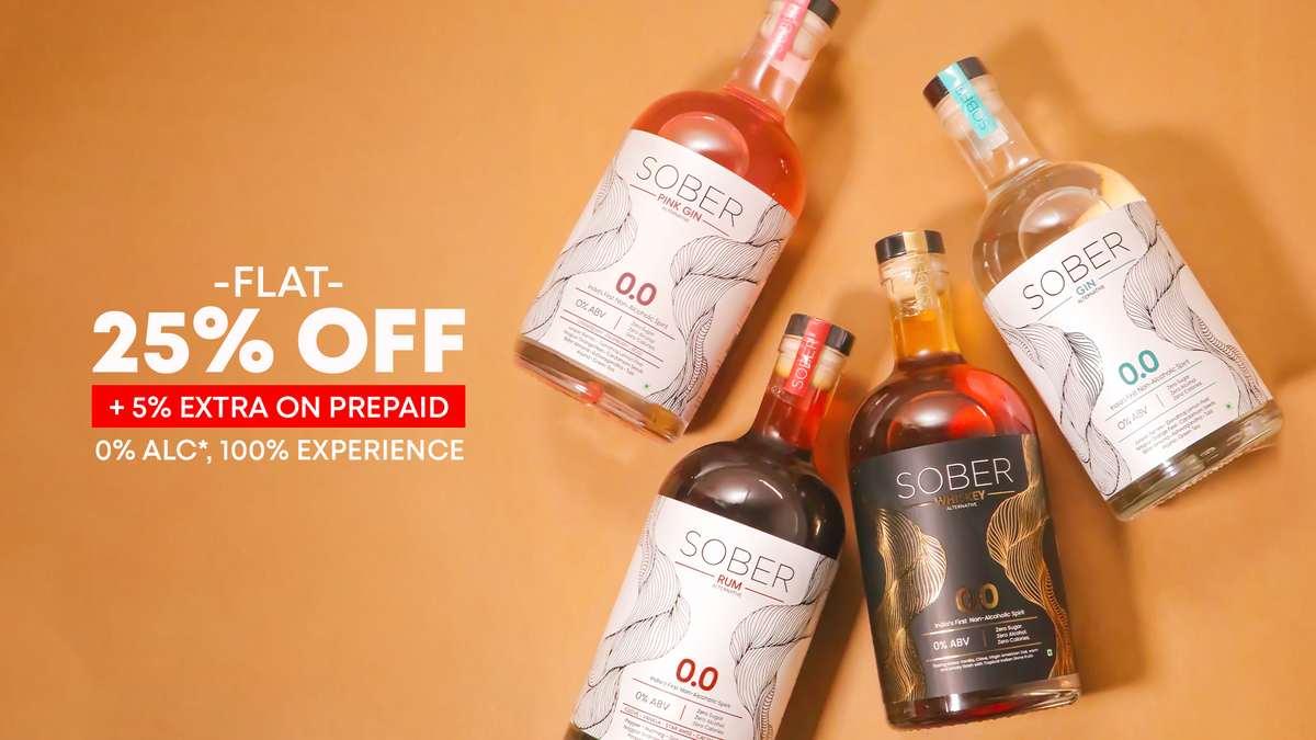 Sober - India's First Non-Alcoholic Spirit – SOBER