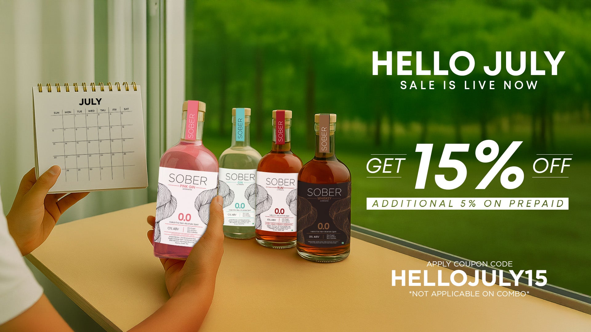 Sober - India's First Non-Alcoholic Spirit – SOBER
