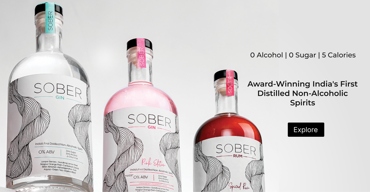 Sober - India's First Non-Alcoholic Spirit – SOBER