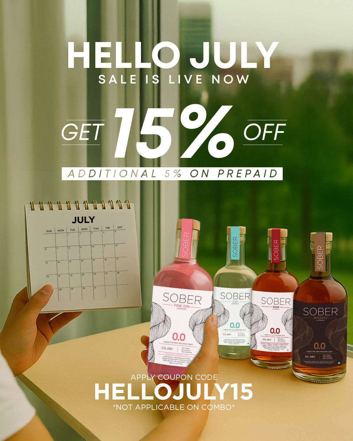 Sober - India's First Non-Alcoholic Spirit – SOBER